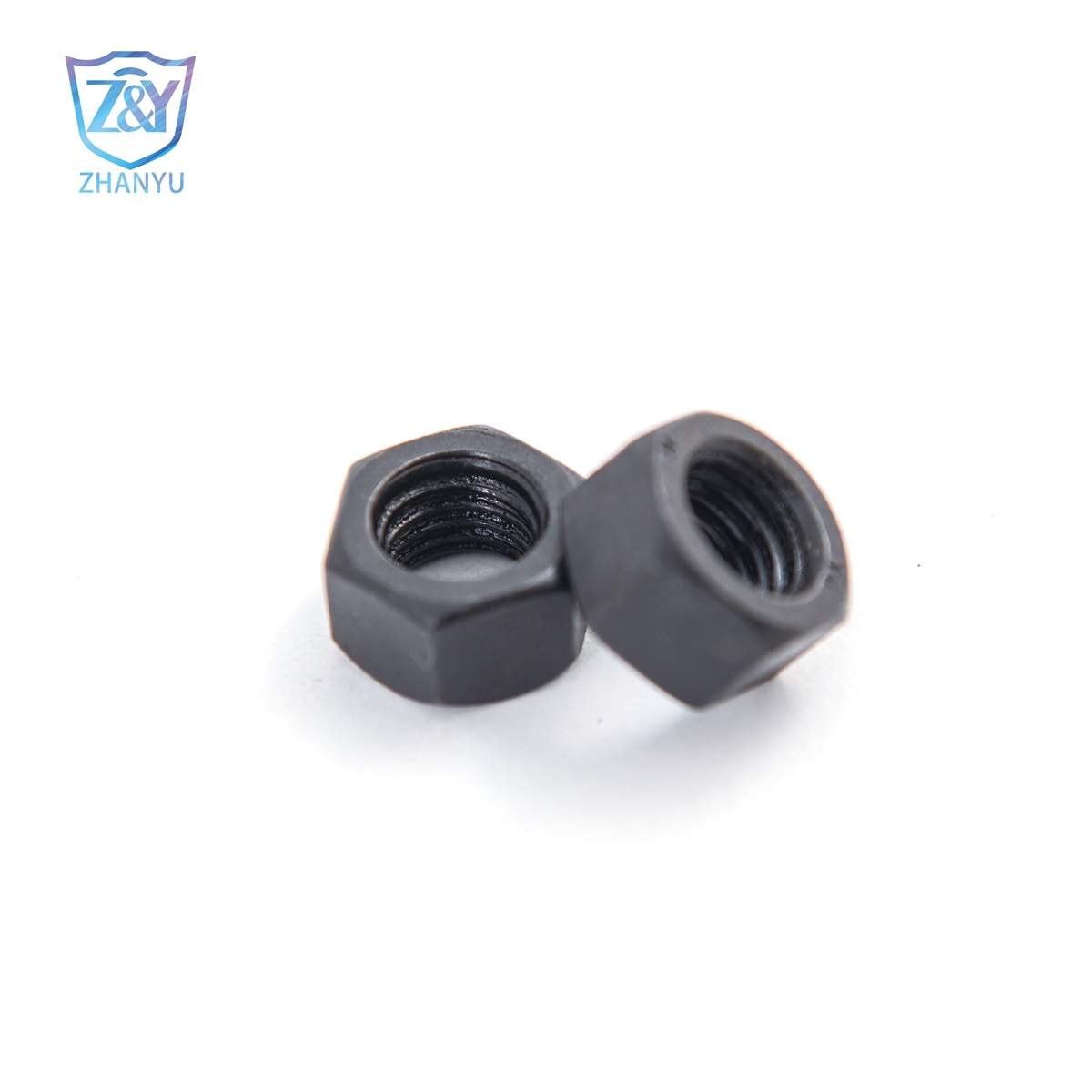China High Strength Nut Black Hex Nut Zink Plated and Black Manufacture ...