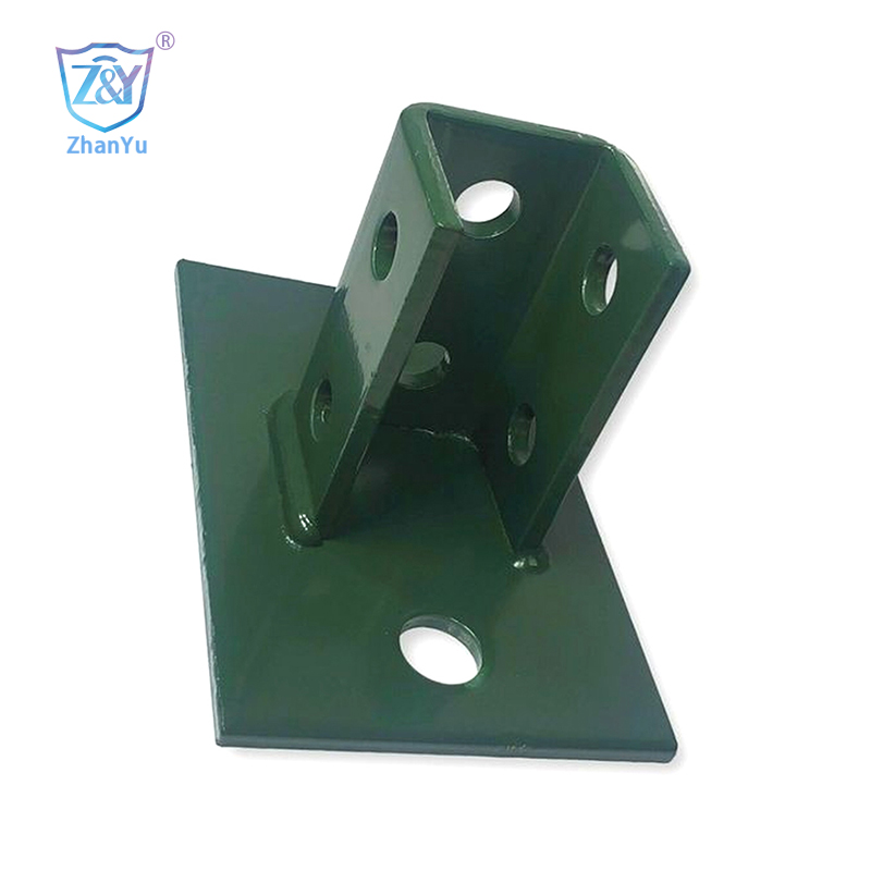 China Hot Dip Steel Unistrut Channel Accessories square welding post ...