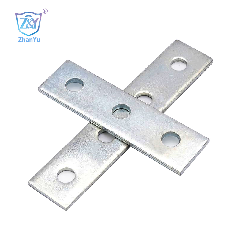 China unistrut accessories, strut channel fitting-3 Hole Flat Plate ...